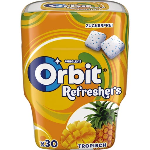 Orbit Chewing Gum - Freshening breath since 1944 - Piccantino Online ...