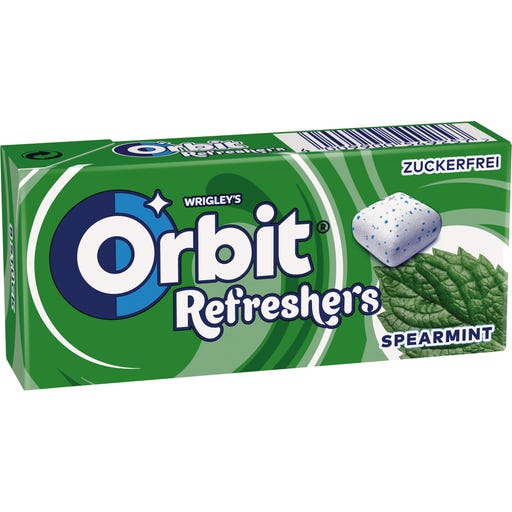 Orbit Chewing Gum - Freshening breath since 1944 - Piccantino Online ...