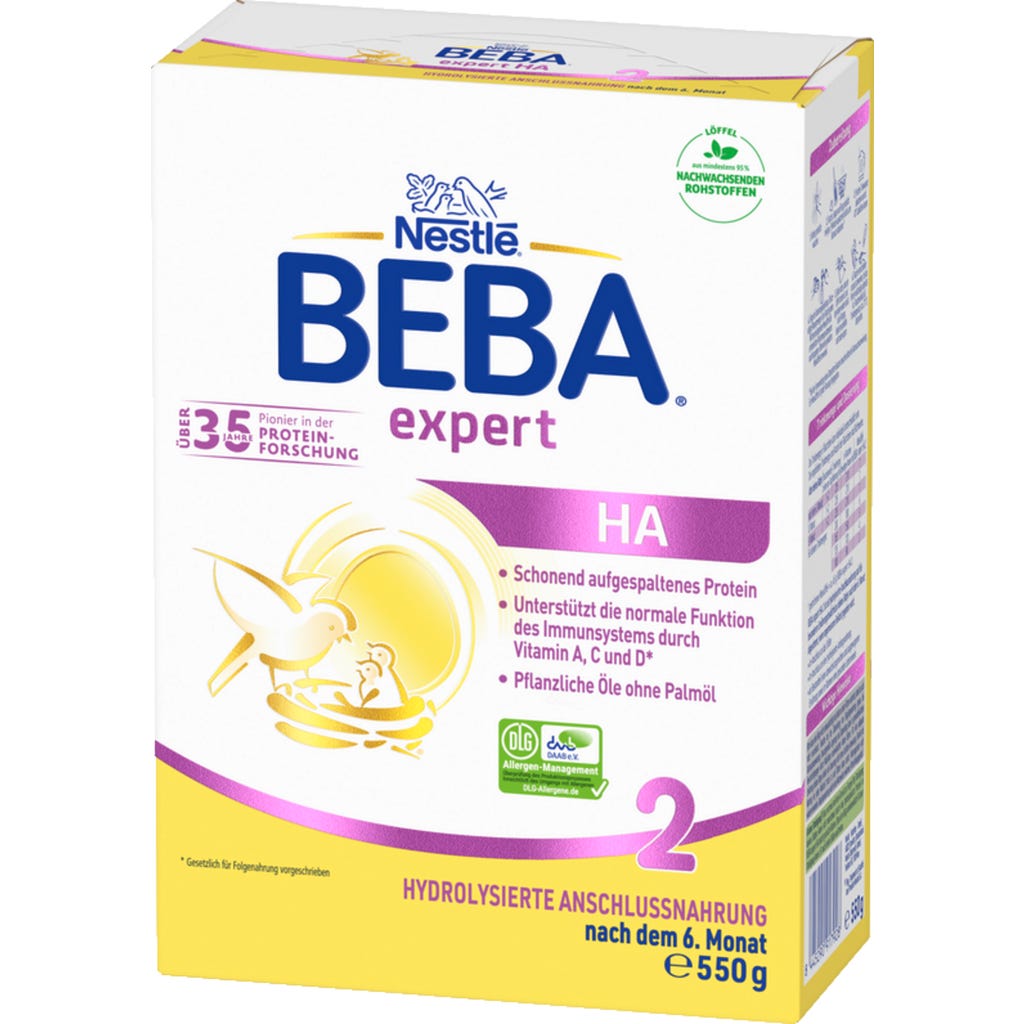 BEBA expert HA 2 Follow-on Formula, 550 g - Piccantino Online Shop ...