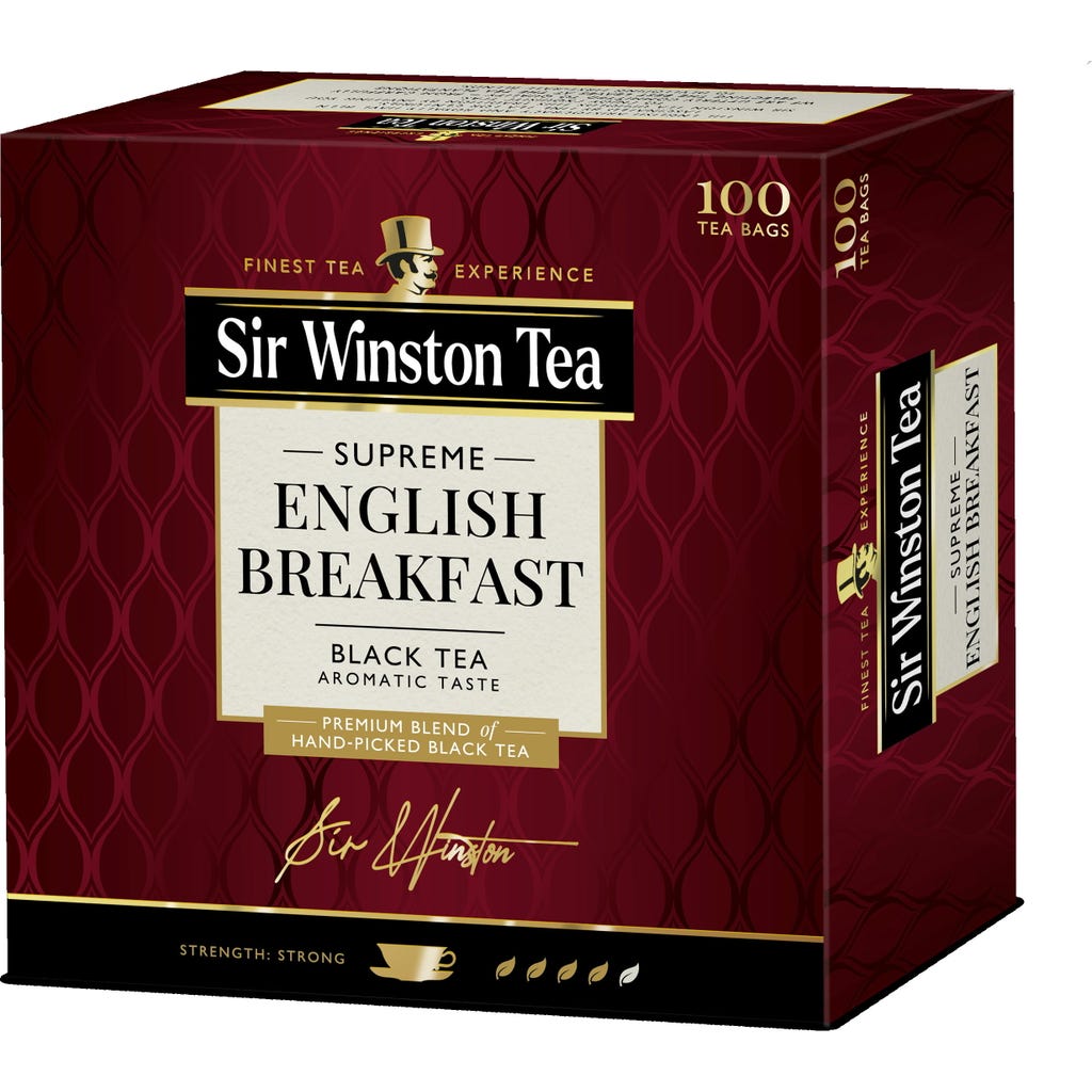 Sir Winston Tea English Breakfast, 175 g - Boutique en ligne Piccantino ...