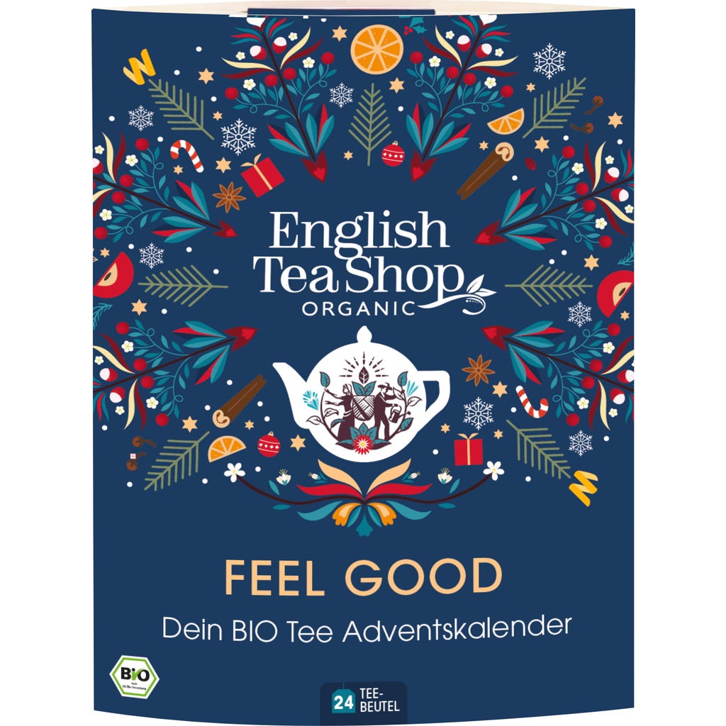 English Tea Shop "Feel Good" Organic Tea Advent Calendar, 42 g - Piccantino