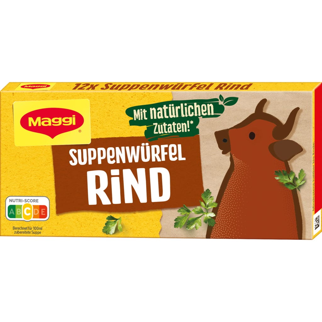 Maggi Beef Stock Cubes, 120 g - Piccantino Online Shop International