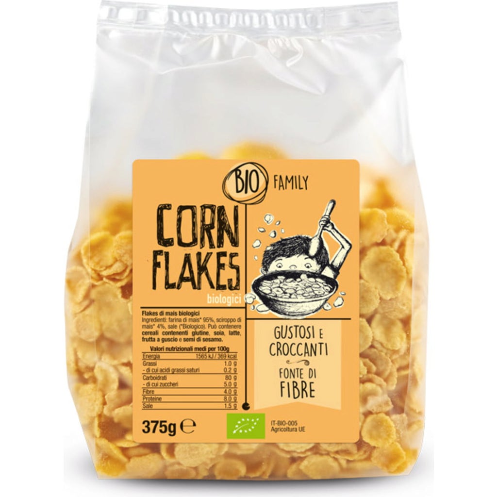 Bio Family Corn Flakes Bio, 375 g - Boutique en ligne Piccantino Suisse