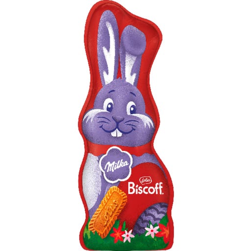 Milka Smiling Bunny - Biscoff, 95 g - Boutique en ligne Piccantino France