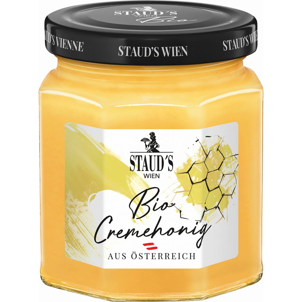 STAUD‘S Biologische Crème Honing uit Oostenrijk, 300 g - Piccantino Onlineshop