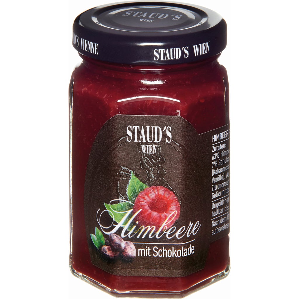 STAUD’S Raspberry with Chocolate Jam, 130 g - Piccantino Online Shop ...