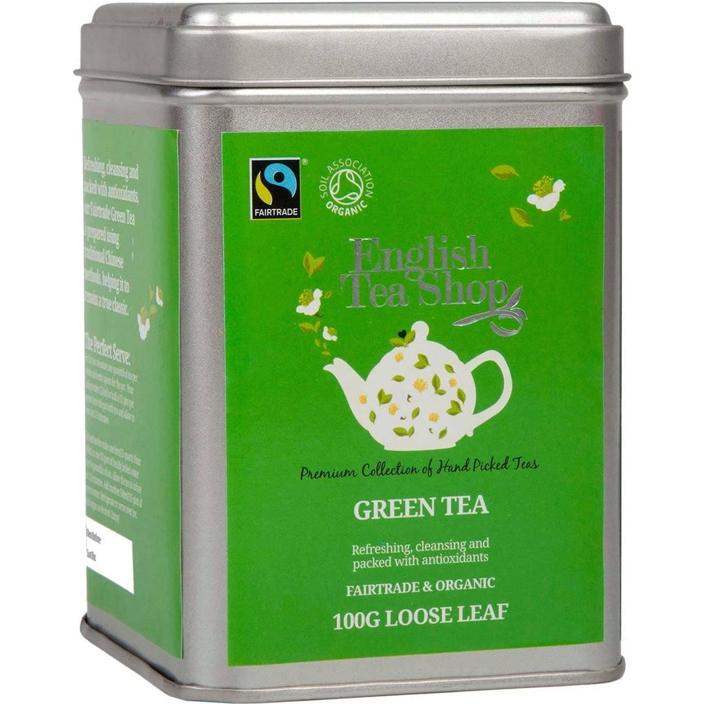 English Tea Shop Organic Green Tea - Fairtrade, 100 g - Piccantino ...