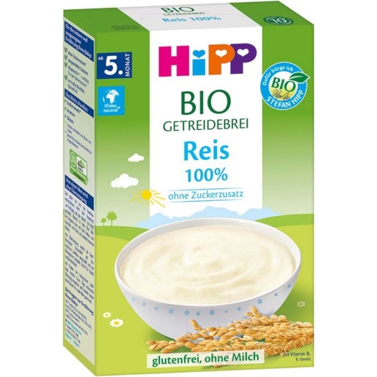 HiPP Organic Baby Rice Cereal, 200 g - Piccantino Online Shop International