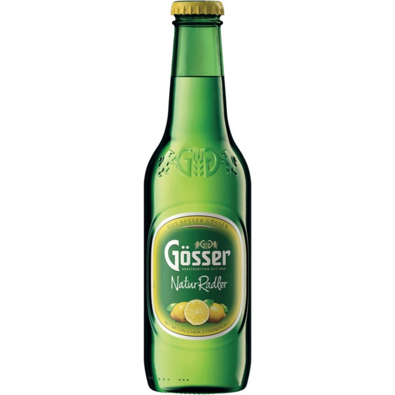 Gösser Natural Lemon Beer Radler (Shandy), 0,33 Liter - Piccantino ...
