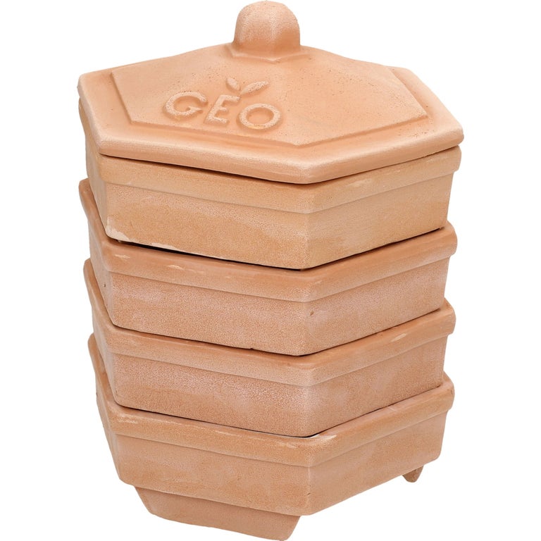 Bavicchi Geo Terracotta Sprout Tower - Piccantino Online Shop International
