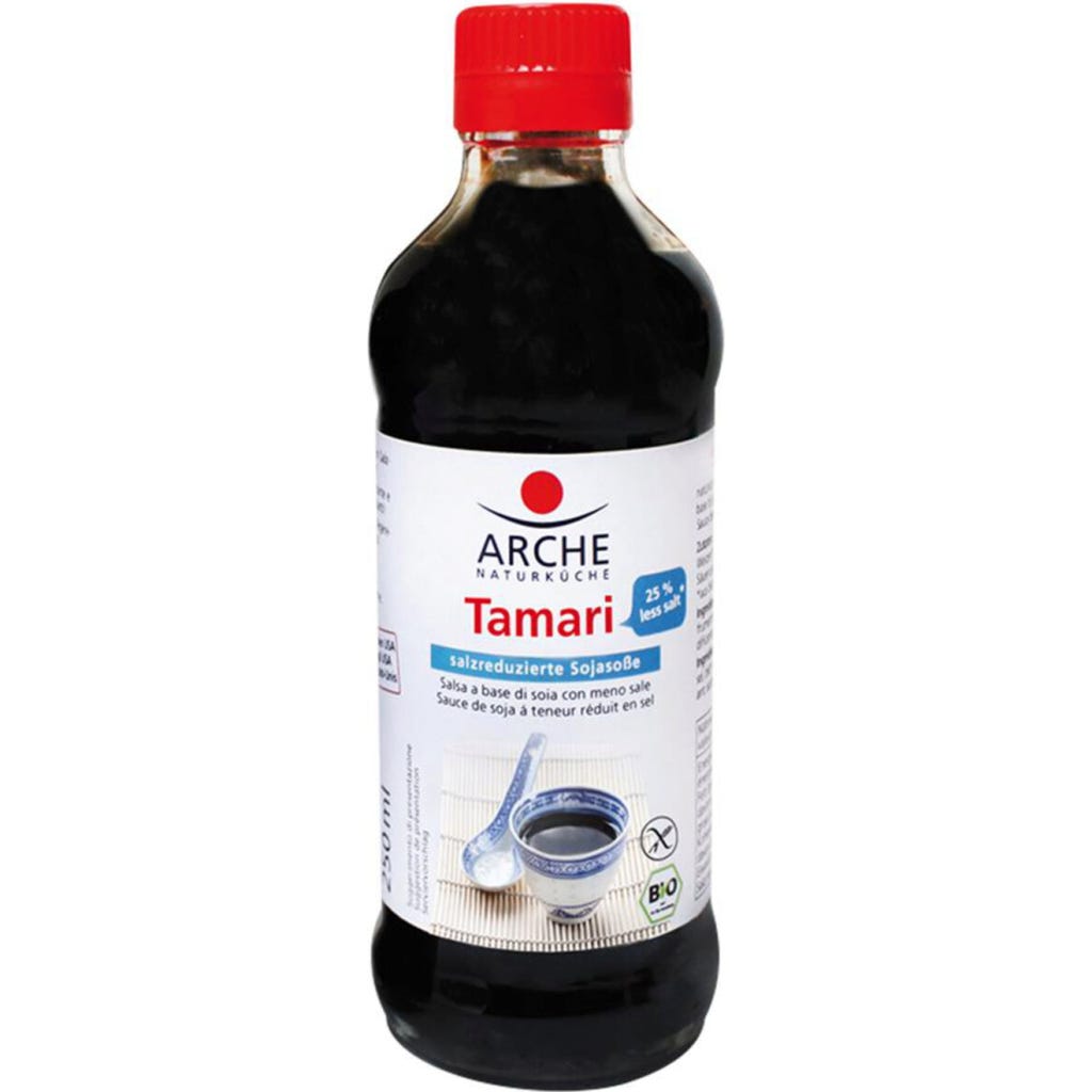 Arche Naturküche Organic Tamari with Reduced Salt, 250 ml - Piccantino