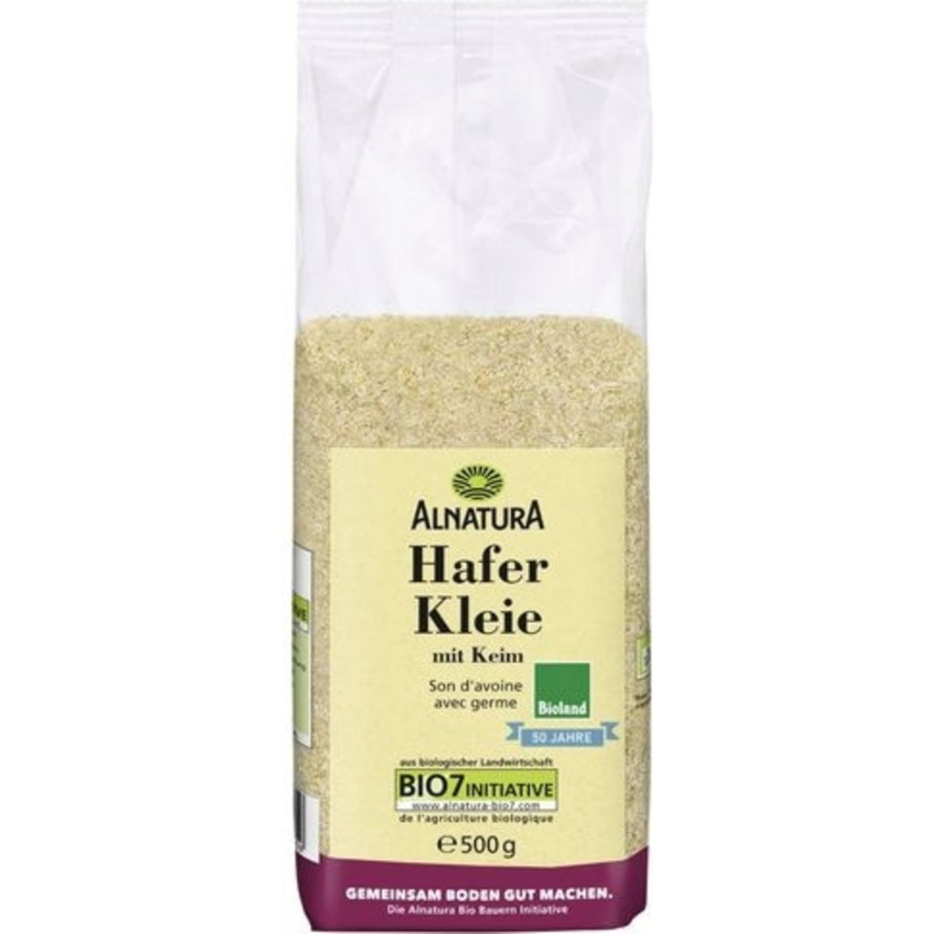 Alnatura Organic Oat Bran with Germ, 500 g - Piccantino Online Shop ...