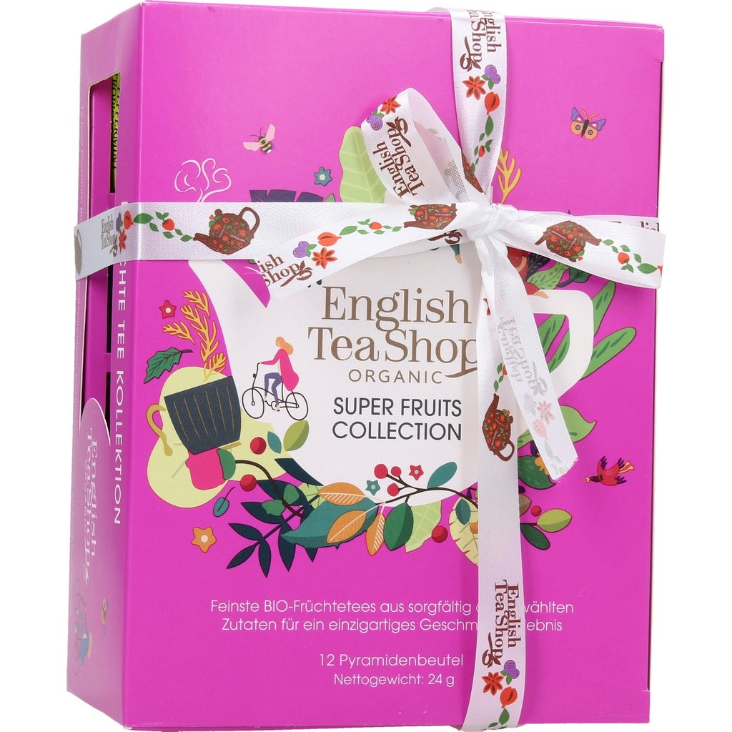 English Tea Shop Organic Super Fruit Tea Collection, 288 g - Piccantino ...