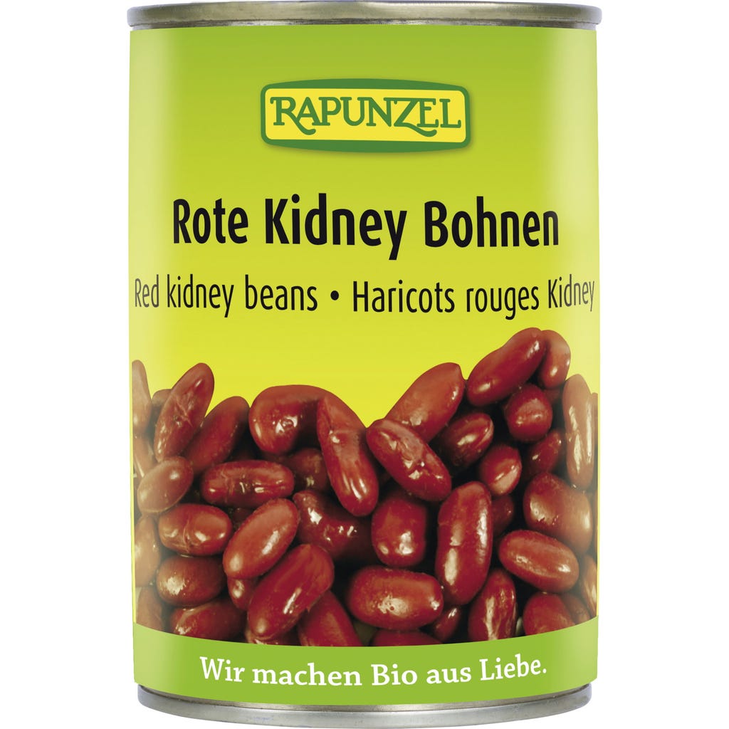 Rapunzel Biologische Rode Kidneybonen uit Blik, 400 g - Piccantino ...