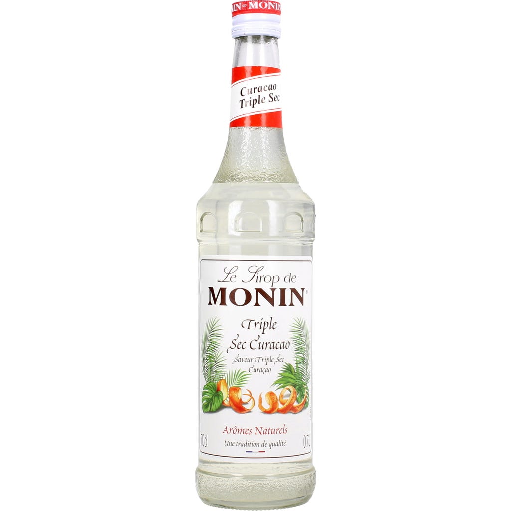 Monin Curacao Triple Sec Syrup, 0,70 Liter - Piccantino Online Shop ...
