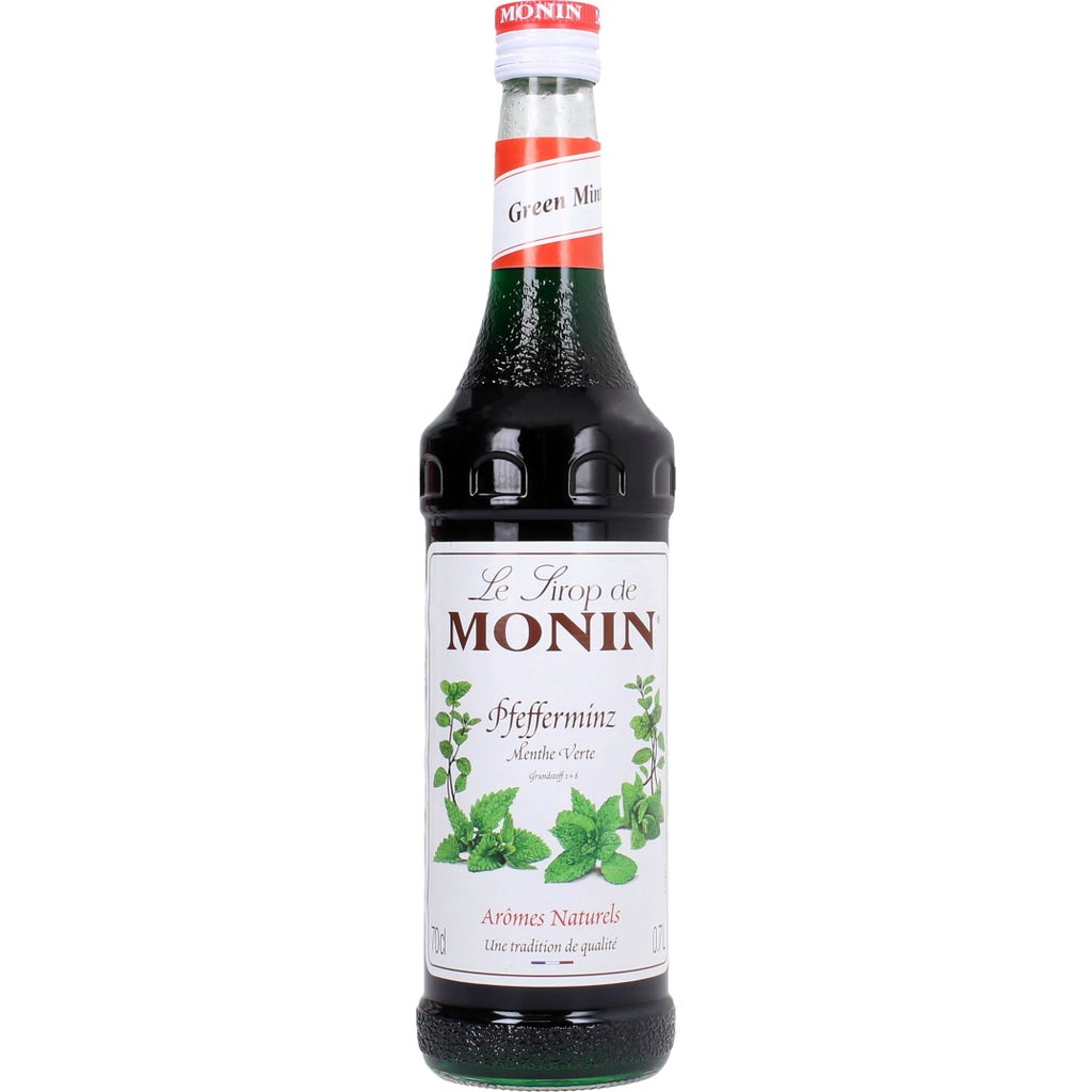 Monin Peppermint Syrup, 0,70 Liter - Piccantino Online Shop International