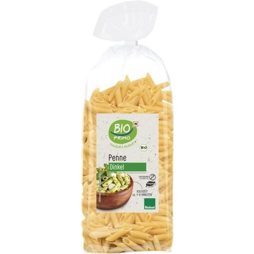 BIO PRIMO Organic Spelt Pasta - Penne, 500 g - Piccantino Online Shop ...