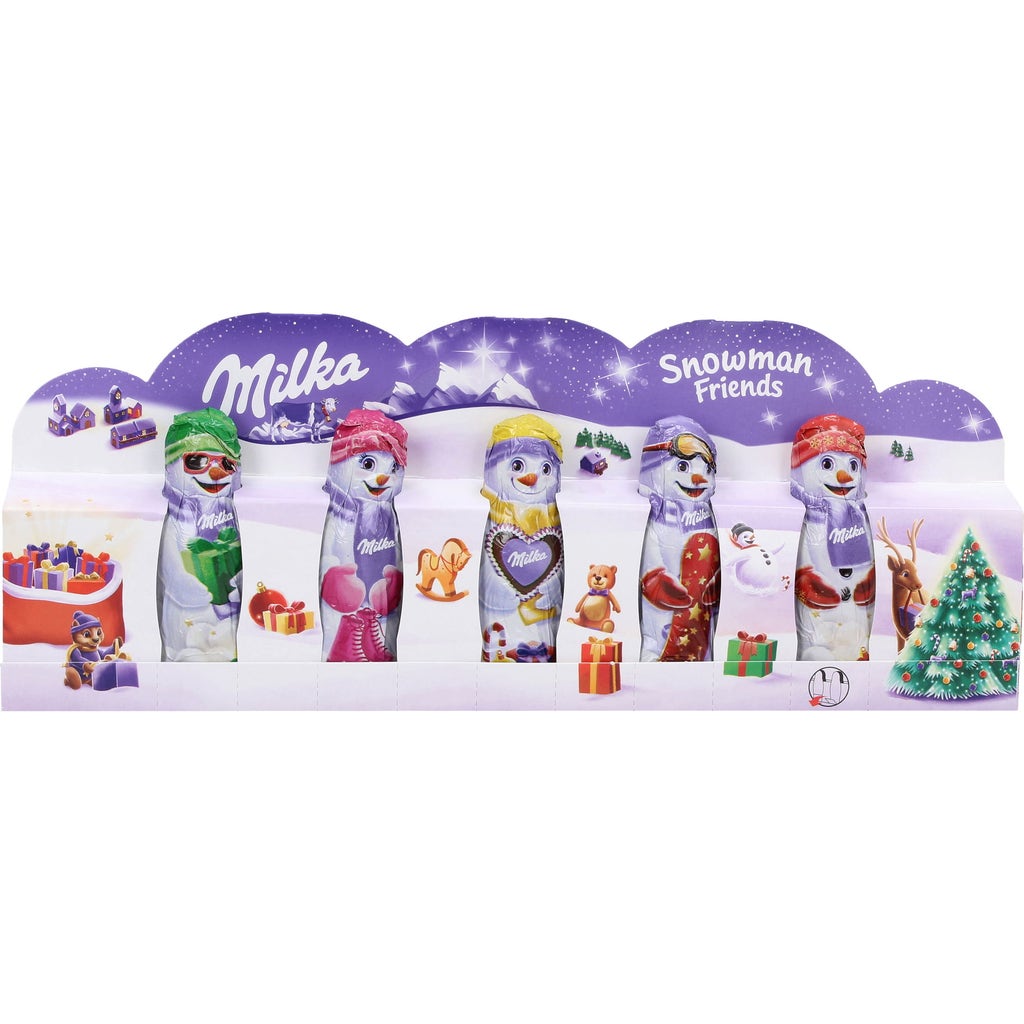 Milka Snowman Friends, 5×15g - Piccantino Online Shop International