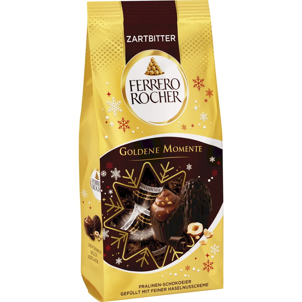 Ferrero Rocher Golden Moments - Dark Chocolate, 90 g - Piccantino ...