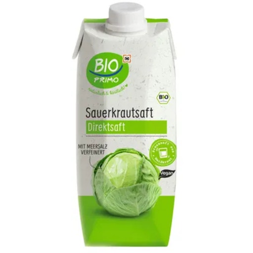 BIO PRIMO Organic Sauerkraut Juice, 0,50 Liter - Piccantino Online Shop ...