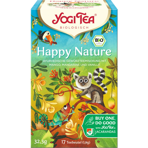 Yogi Tea Organic Happy Nature, 32,30 g - Piccantino Česká republika