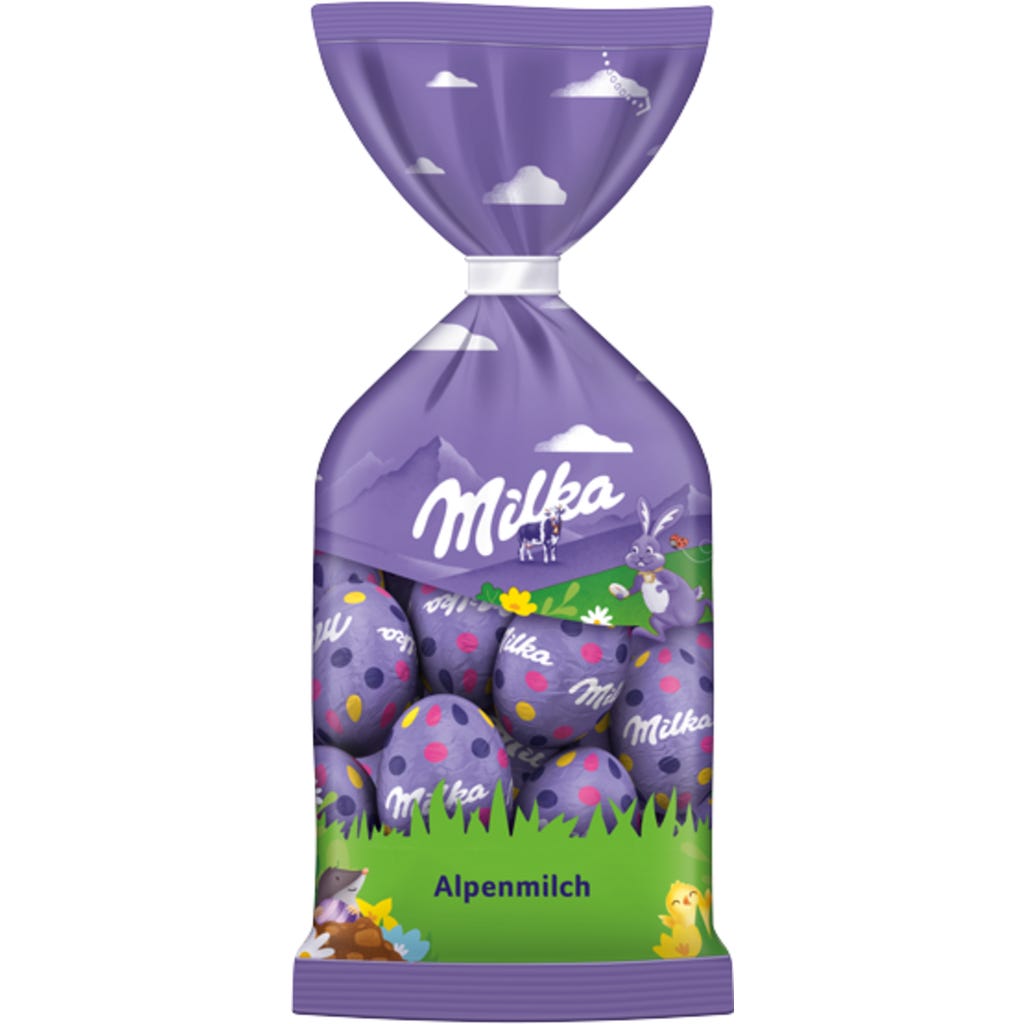 Milka Alpine Milk Chocolate Easter Eggs, 100 g - Piccantino Online Shop ...