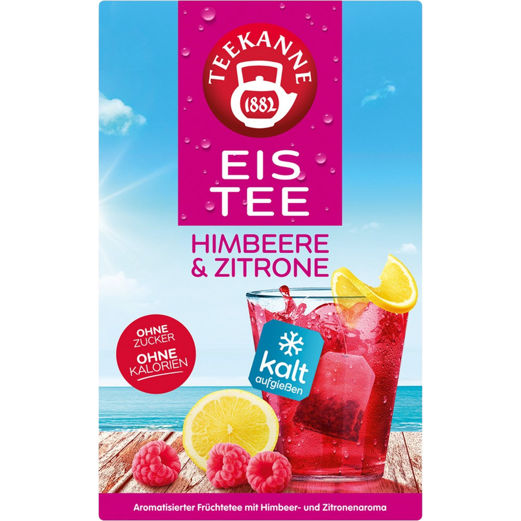 TEEKANNE Eistee Himbeere & Zitrone, 45 g - Piccantino Onlineshop Deutschland