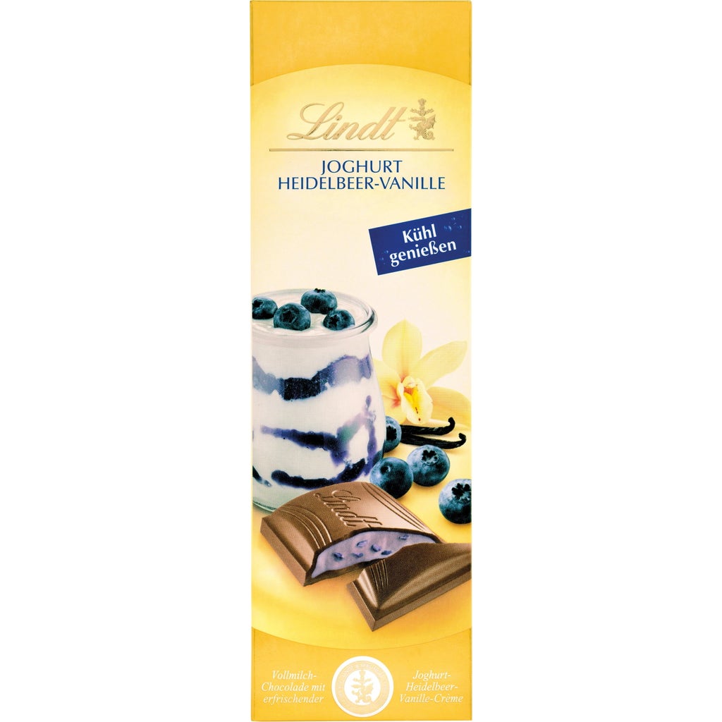 Lindt Blueberry Vanilla Yoghurt Bar, 100 g - Piccantino Online Shop ...