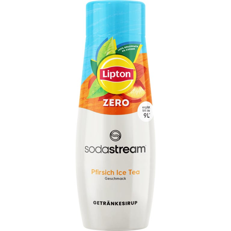 Sodastream Lipton Peach Ice Tea Zero Sugar Syrup, 440 ml - Piccantino