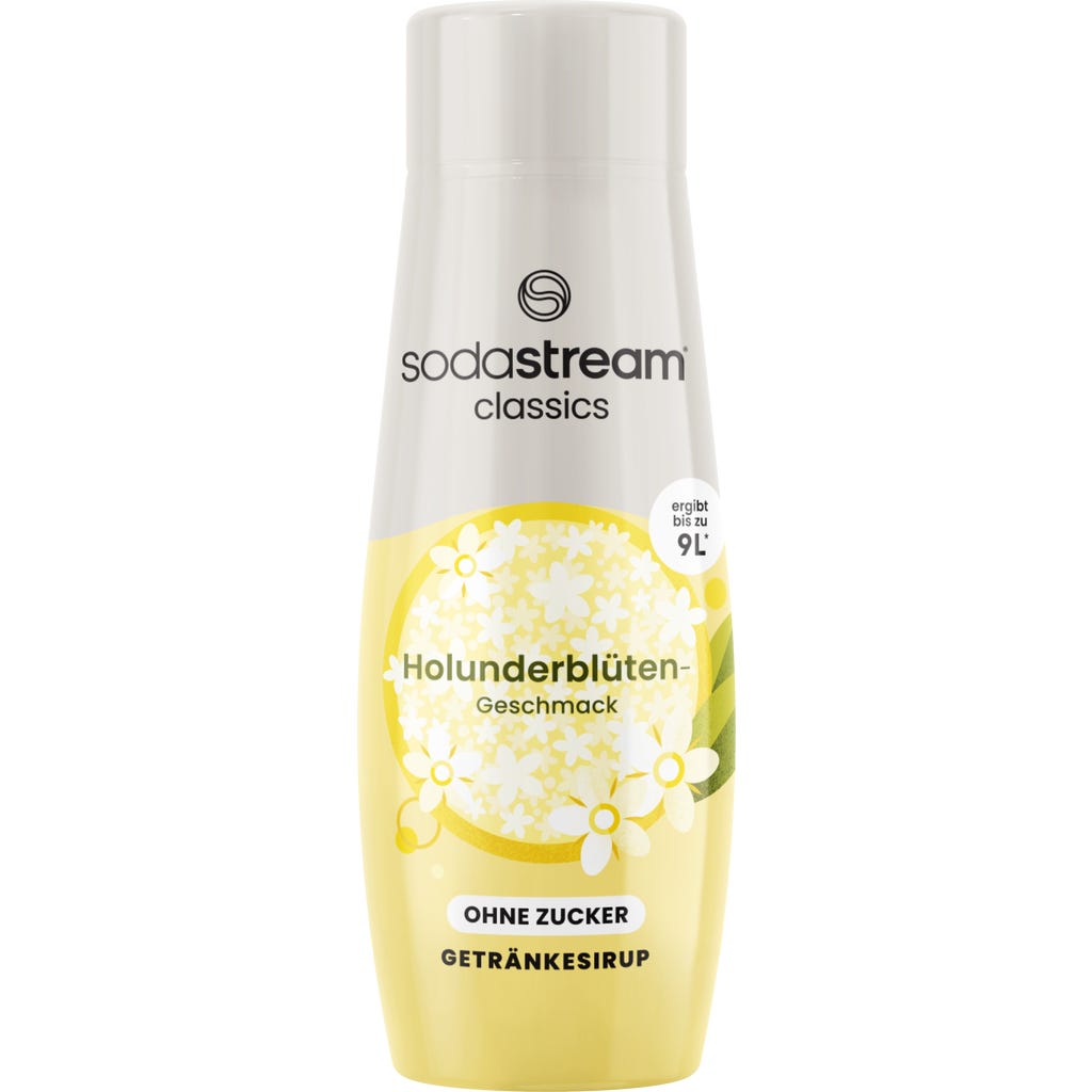 Sodastream Elderflower Zero Sugar Syrup, 440 ml - Piccantino Online ...