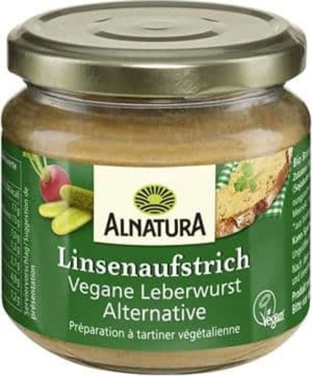 Alnatura Biologische "Smeerworst" Linzenspread, 165 g - Piccantino ...