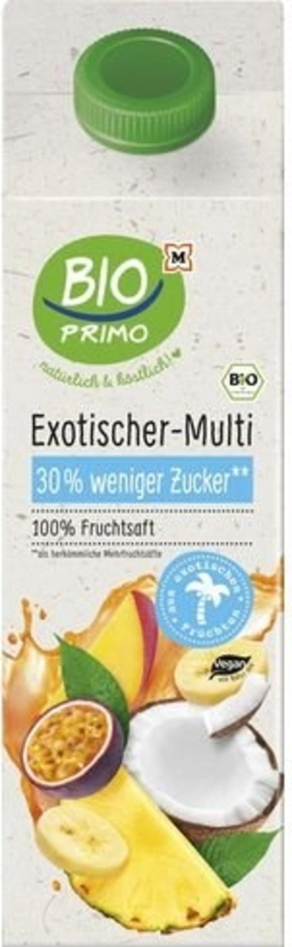 BIO PRIMO Organic Exotic Multi Fruit Juice, 1 Liter - Piccantino Online ...