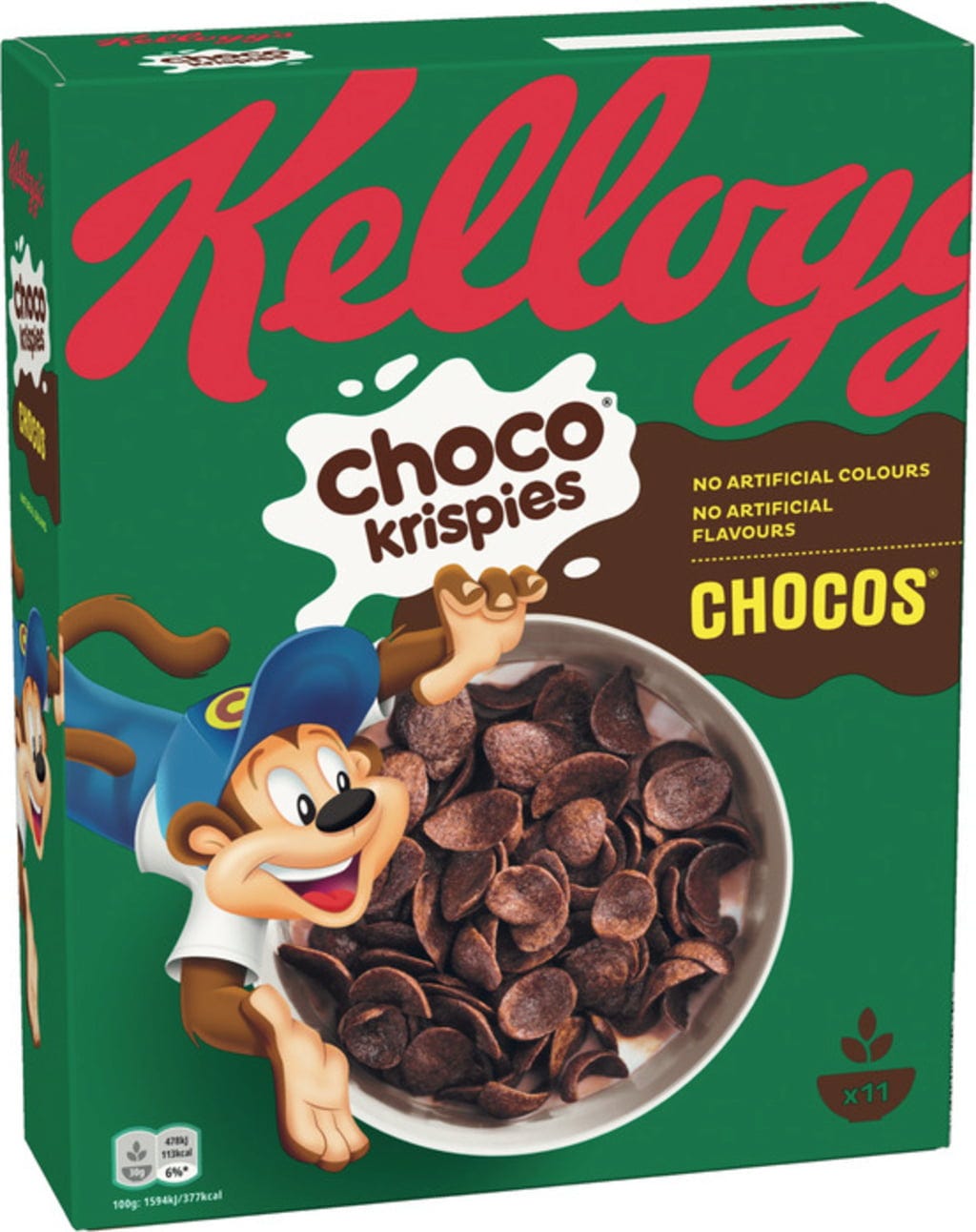 Kelloggs Choco Krispies Chocos, 330 g - Piccantino Onlineshop