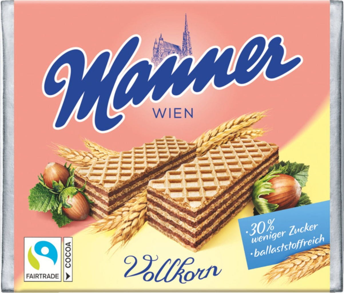 Manner Whole Grain Wafers - Piccantino Online Shop International